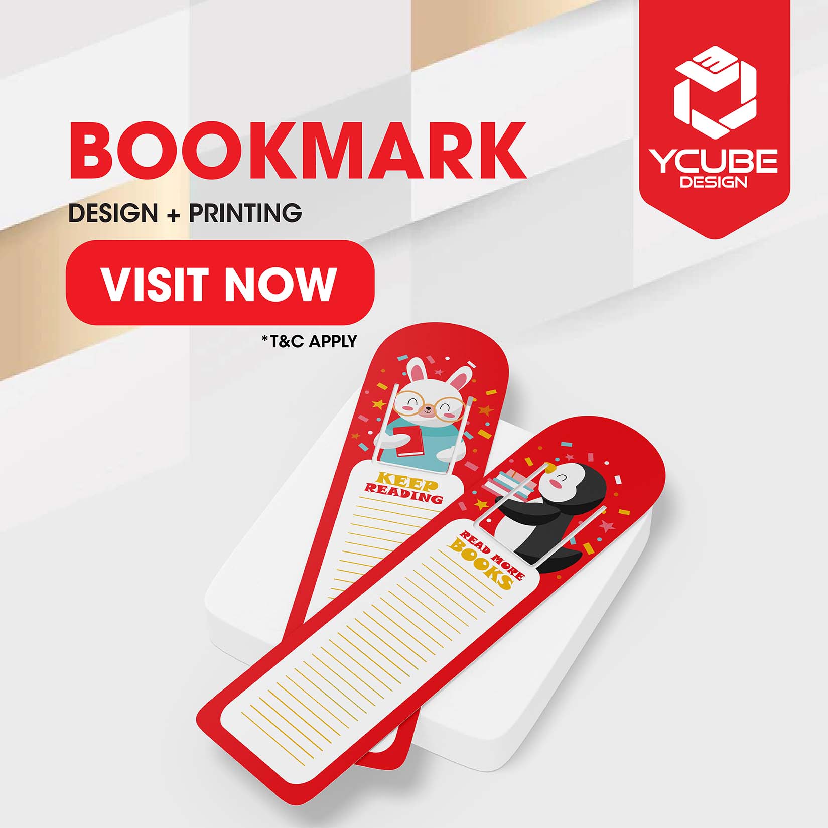 Bookmark | Design Printing | JB to SG