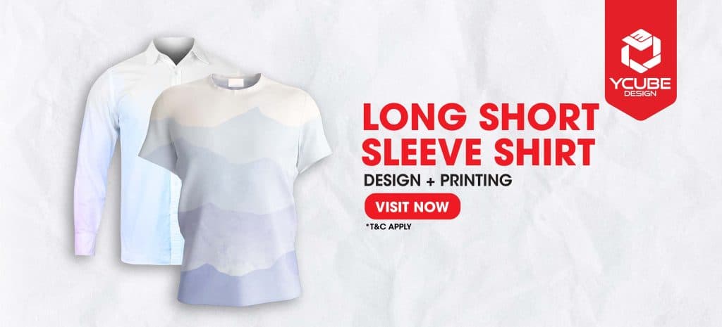 Long Short Sleeve Shirt | Design Printing | JB to SG