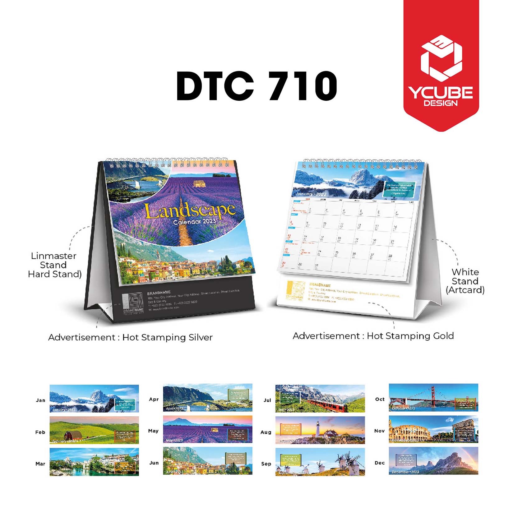 Corporate Calendar Design & Printing | Johor Bahru