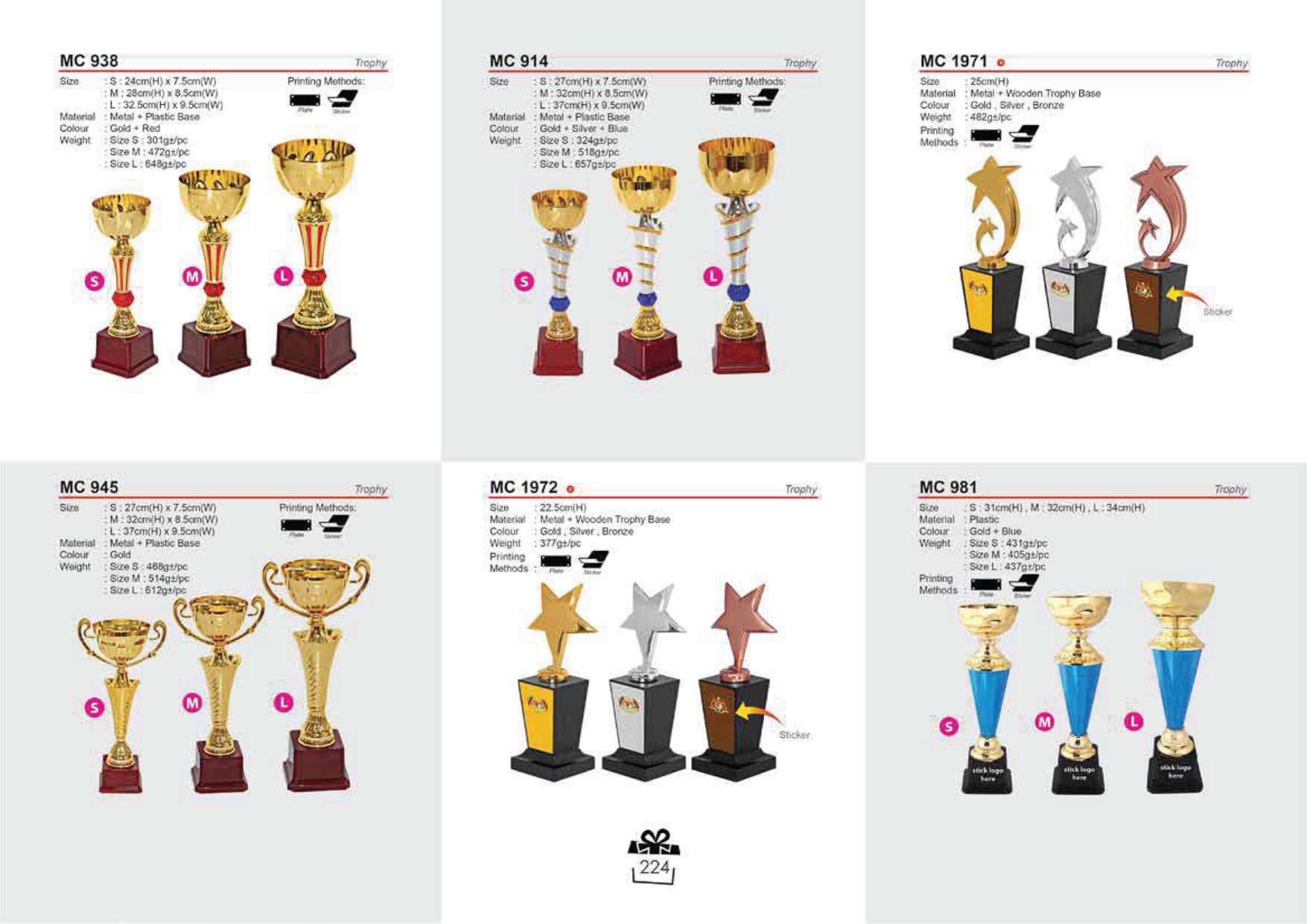 Trophy | Design | Johor Bahru