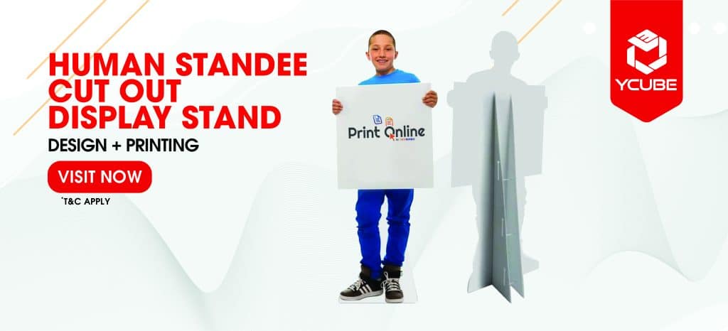 Human Standee Display Stand | Design Printing | Johor Bahru