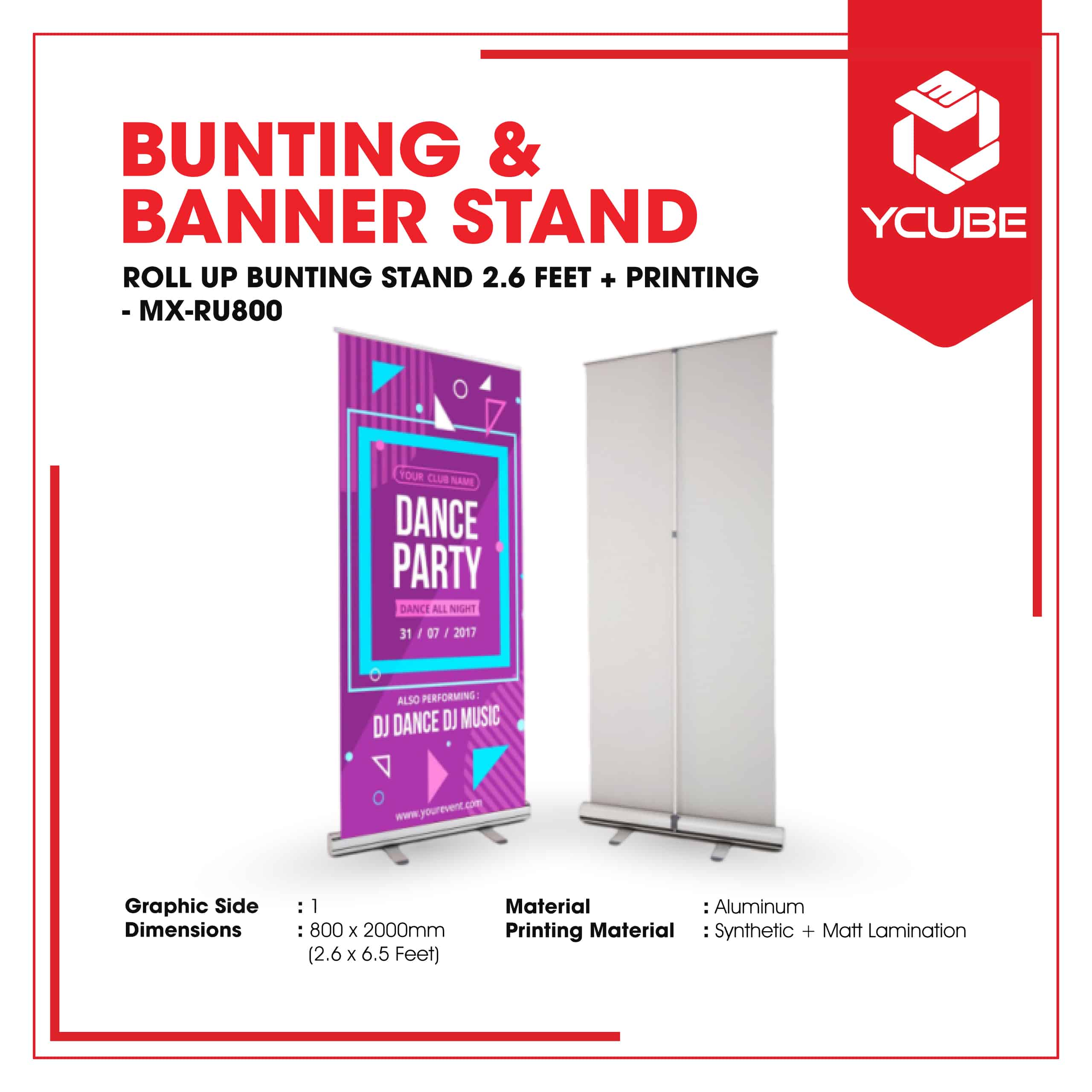 Banner Bunting | Design Printing | JB to SG
