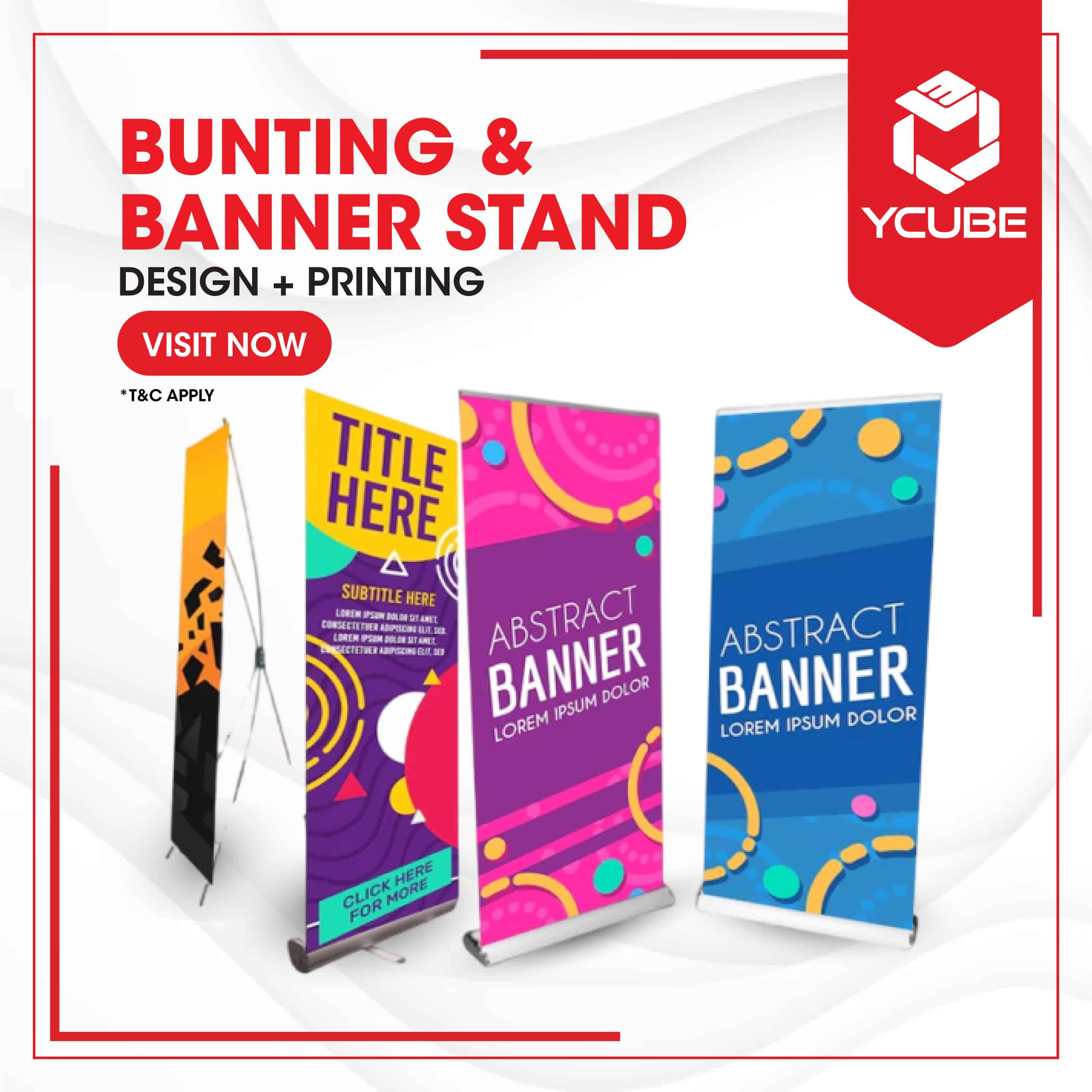 Banner Bunting | Design Printing | JB to SG
